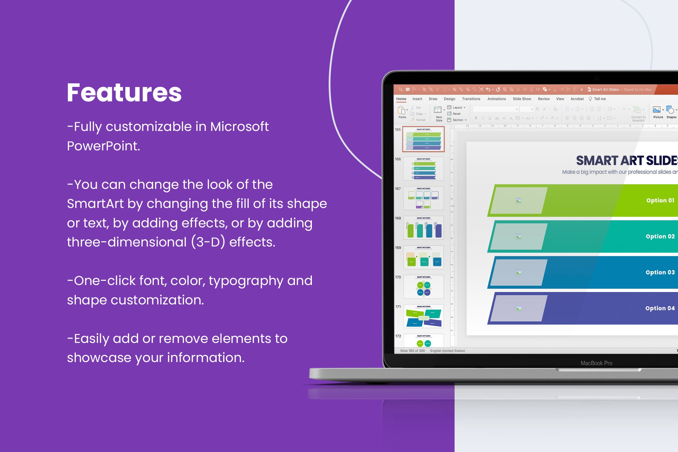 Smart Art Powerpoint Templates | Infographics Easy to Edit Compatible ...