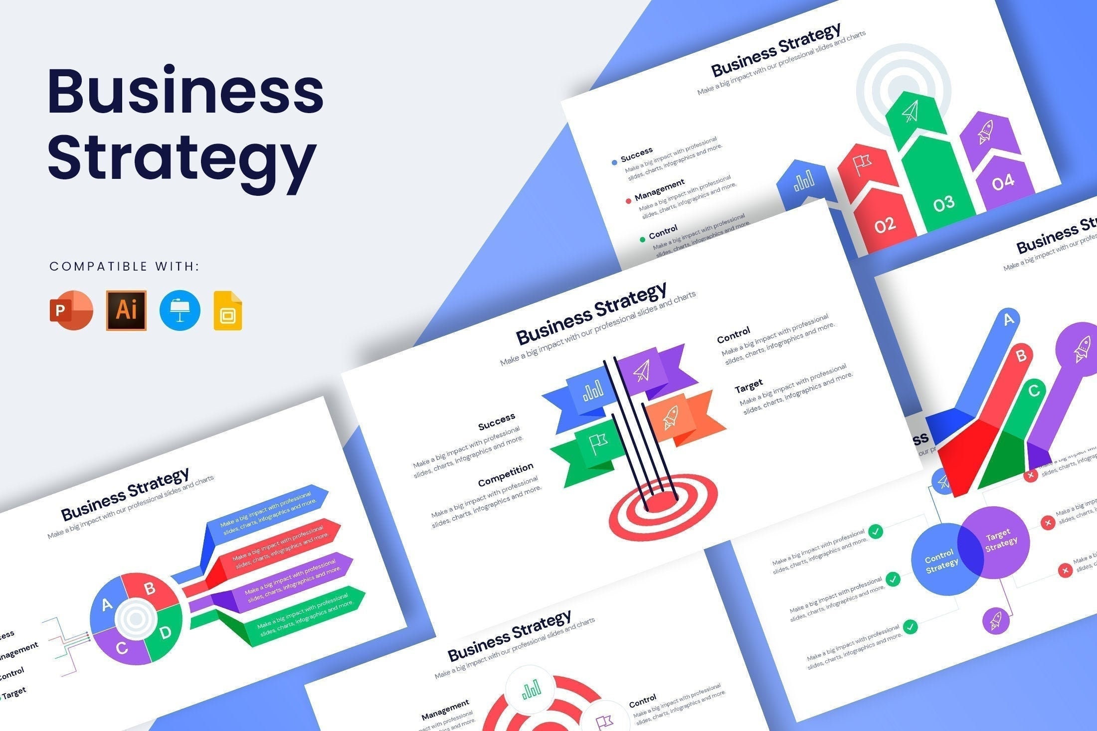 Business Strategy Infographic Templates | Diagrams for Powerpoint ...