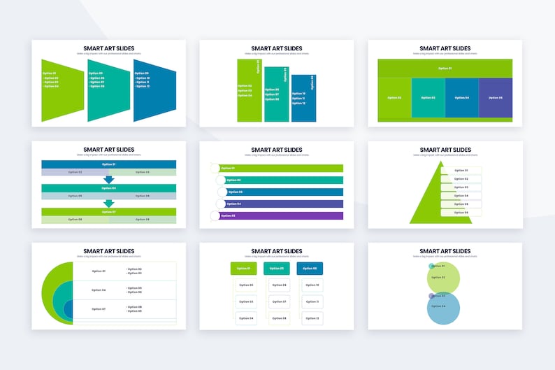 Smart Art Powerpoint Templates Infographics Easy to Edit - Etsy Singapore