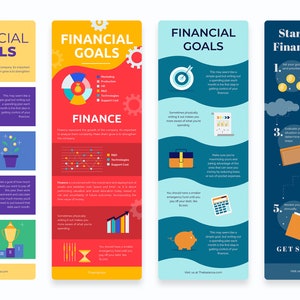 Financial Vertical Infographic Templates | Diagrams for Powerpoint ...