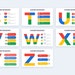 Alphabet Infographics Powerpoint Template, Template for Powerpoint ...