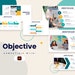 Objective Infographic Slides Template for Illustrator Easy to Edit - Etsy