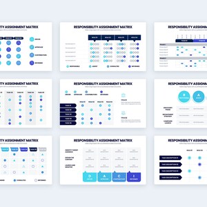 Responsibility Assignment Matrix Infographics | Template for ...
