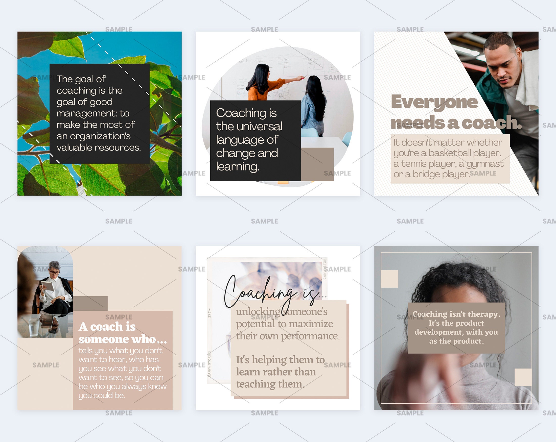 Business Coaching Viral Quotes Social Media | Canva Coaching Business ...