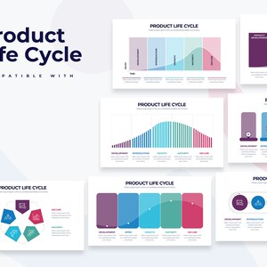 Product Life Cycle Infographics | Powerpoint Template, Template for ...