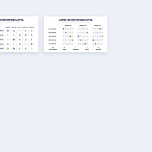 RAPID Matrix Infographics | Template for Google Slides | Best Google ...