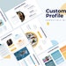 Customer Profile Infographics Template for Google Slides - Etsy