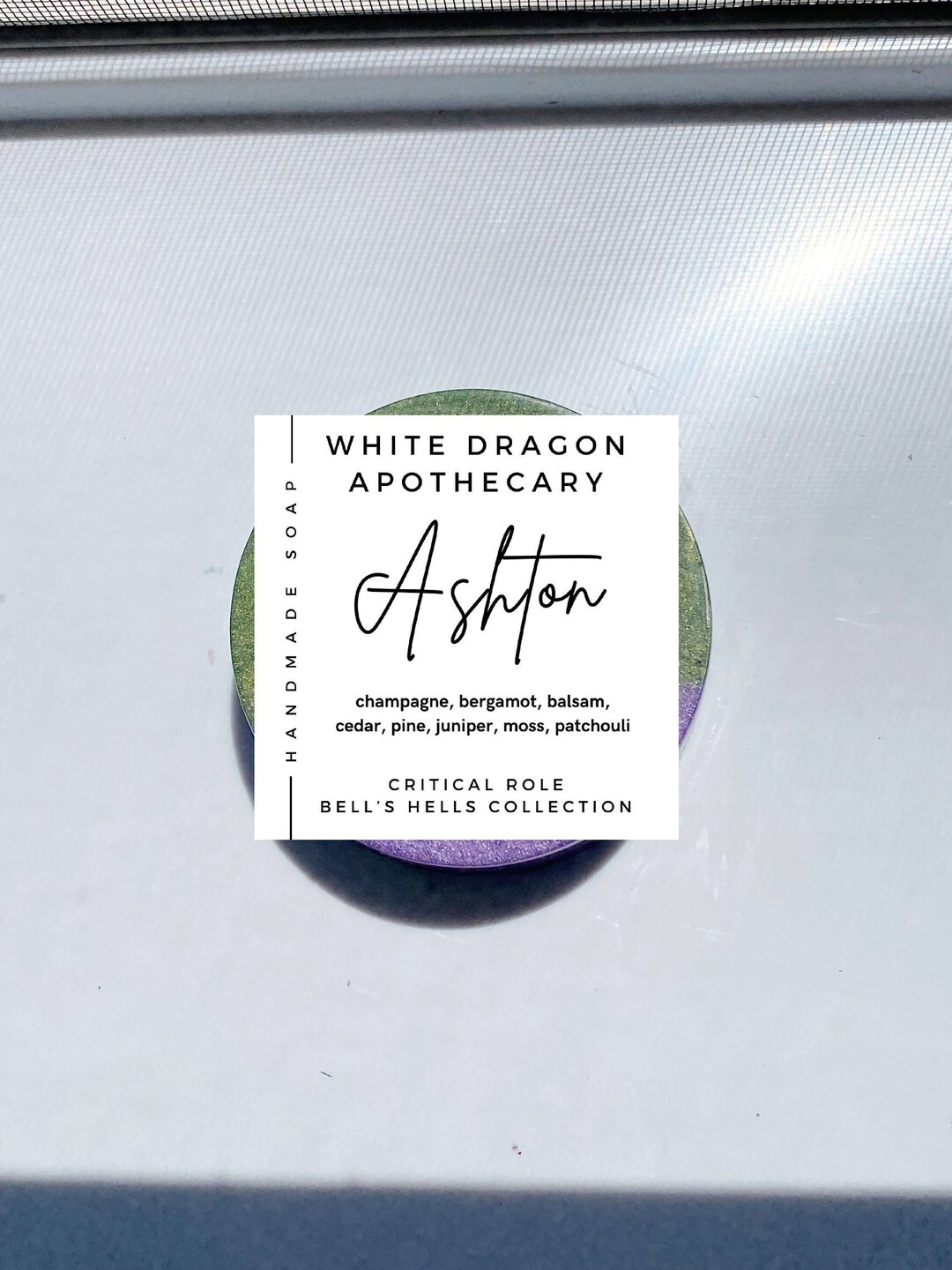 Ashton, Ashton Soap, Handmade Soap, Hand Soap, Critical Role, Dungeons ...