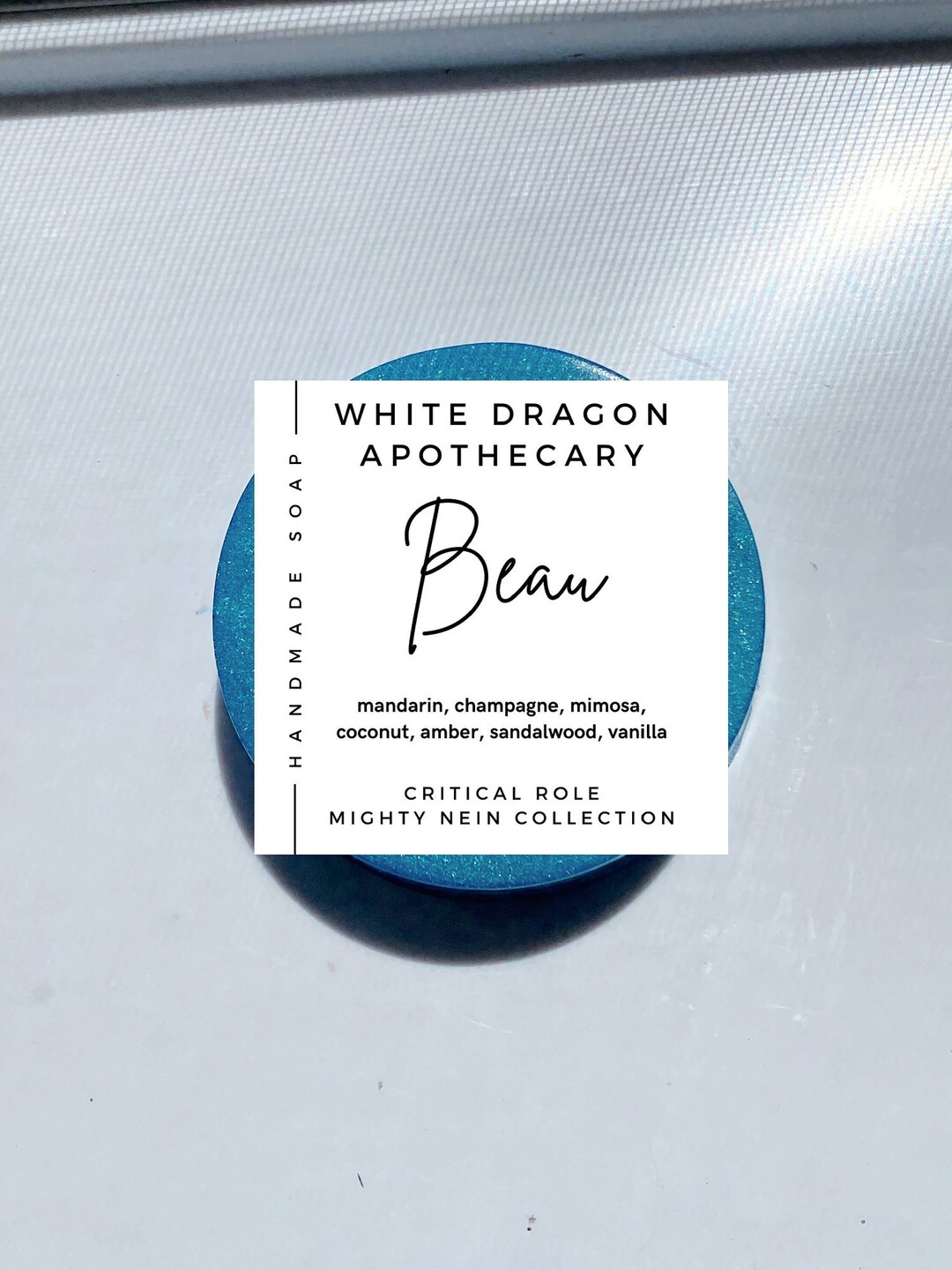 Beau Soap, Handmade Soap, Critical Role, Soap, Dungeons and Dragons ...