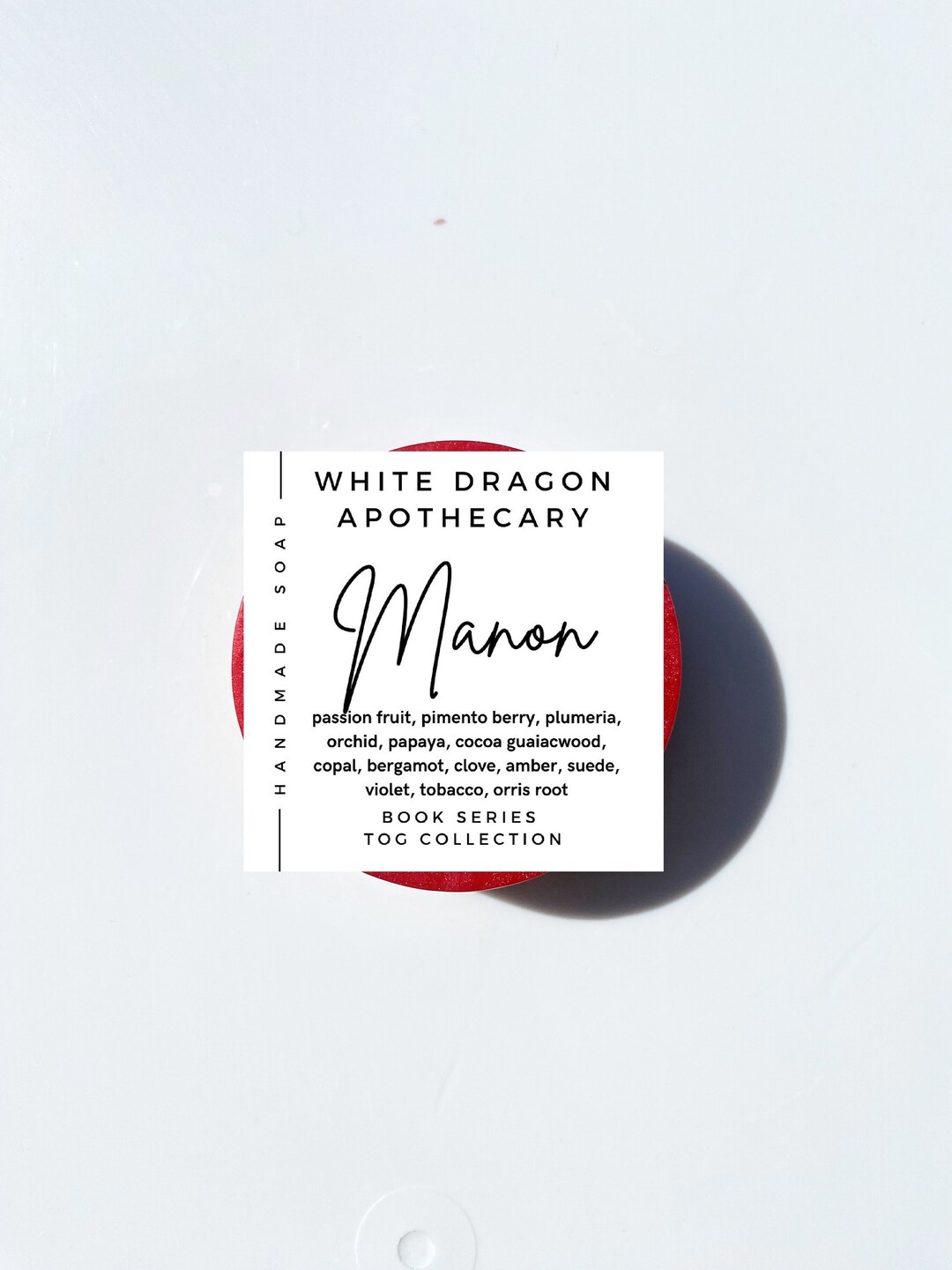 Manon Soap, Manon Blackbeak, TOG, Handmade Soap, Soap, Book Lovers ...