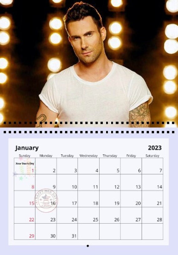 Adam Levine Collage Wallpaper