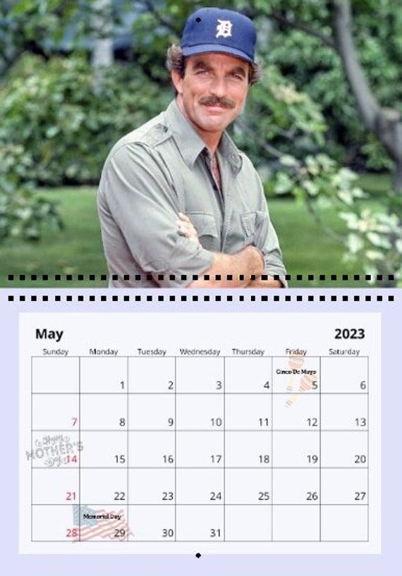 Tom Selleck 2022 Calendar