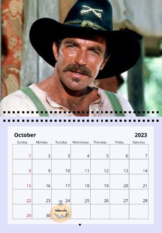 Tom Selleck 2022 Calendar