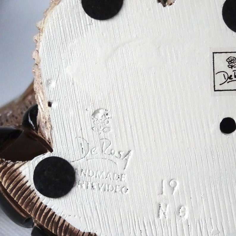 Handmade Sculpted Ceramic Bald Eagle Figurine De Rosa - Etsy