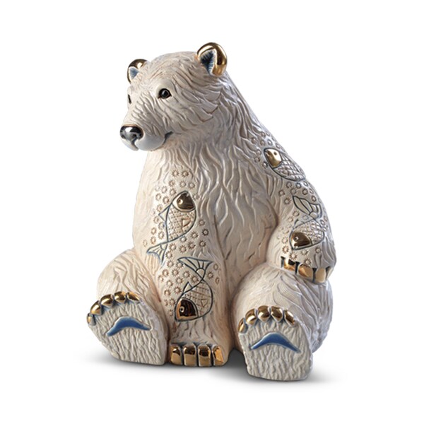 Polar Bear Figurine - Etsy