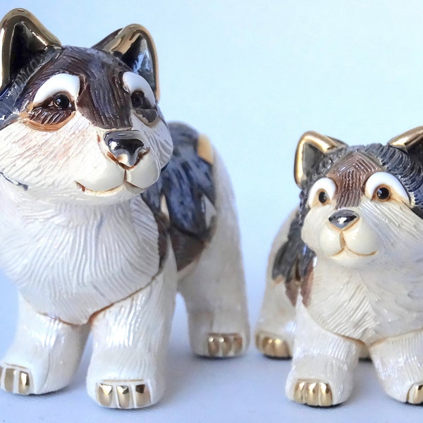 Ceramic Wolf - Etsy