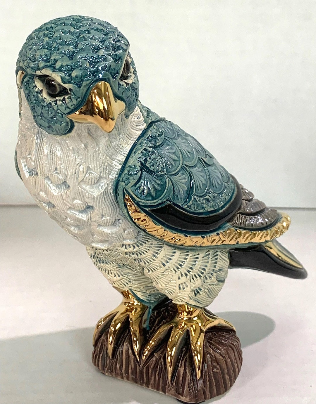 Ceramic Falcon,falcon Collectable,falcon Lover,falcon Gift,falcon Decor ...