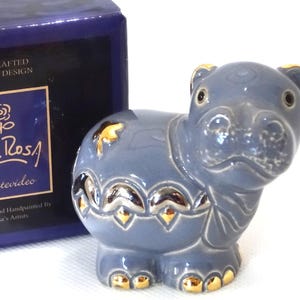 Ceramic Hippo, Mini Hippo, Hippo Lover Gift, Hippo Gift, Hippo Figurine ...