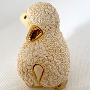 Handmade Sculpted Ceramic Mini Sheep Figurine De Rosa Collections the ...