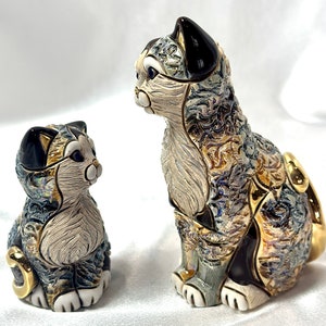 Ceramic Calico Cat, Ceramic Calico Kitten, Calico, Cat Gift, Calico ...