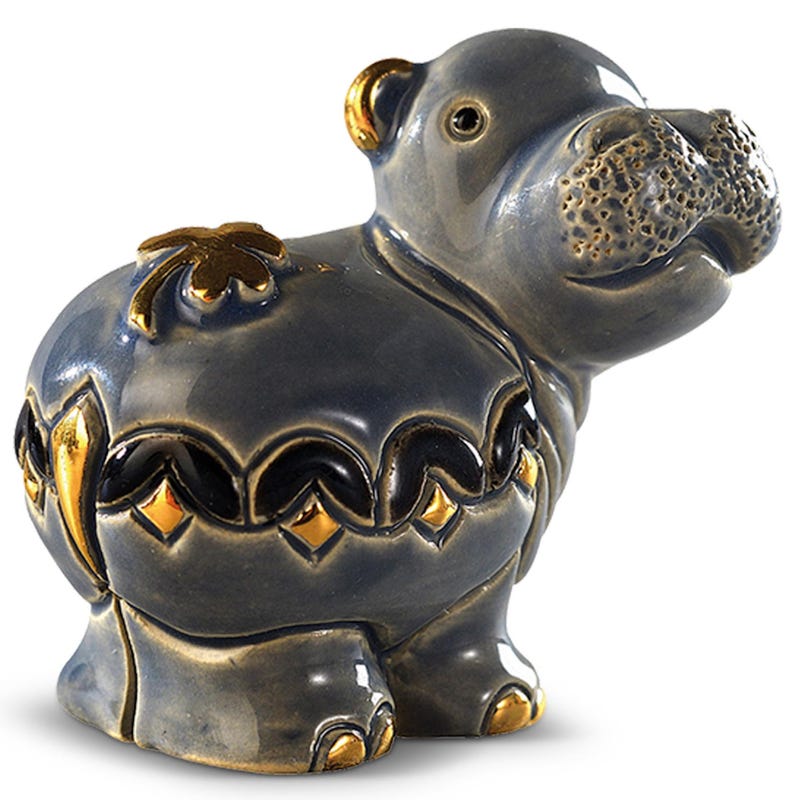 Hippo Sculpture - Etsy