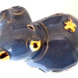 Ceramic Hippo, Mini Hippo, Hippo Lover Gift, Hippo Gift, Hippo Figurine ...