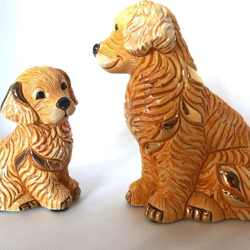 Golden Retriever Statue - Etsy