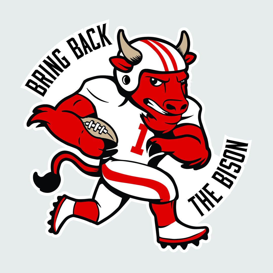 Bring Back the Bison - Sticker - Etsy
