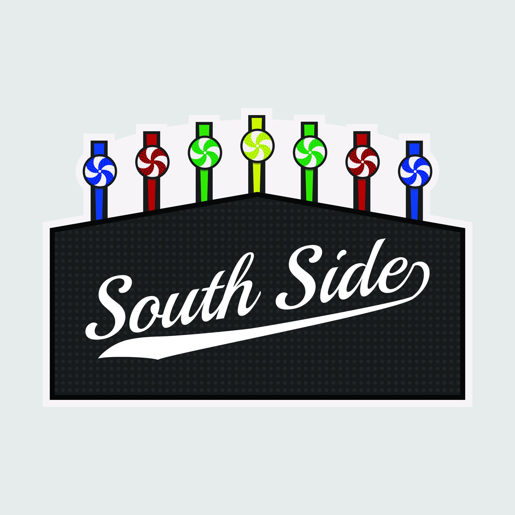 South Side Scoreboard - Sticker - Etsy