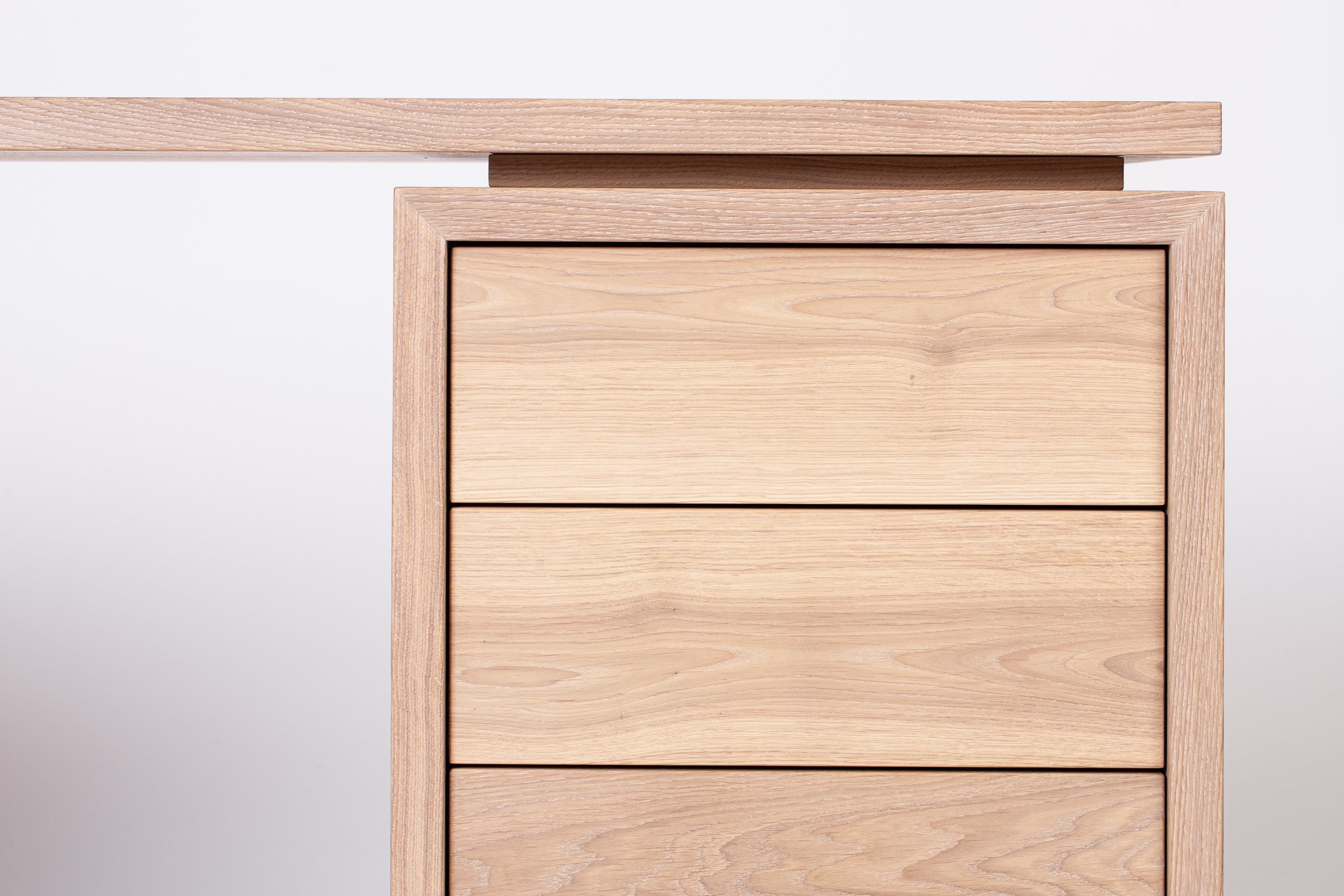 Desk / Home Office Desk / Solid Wood Desk / Oak Desk / Oak Office Desk ...