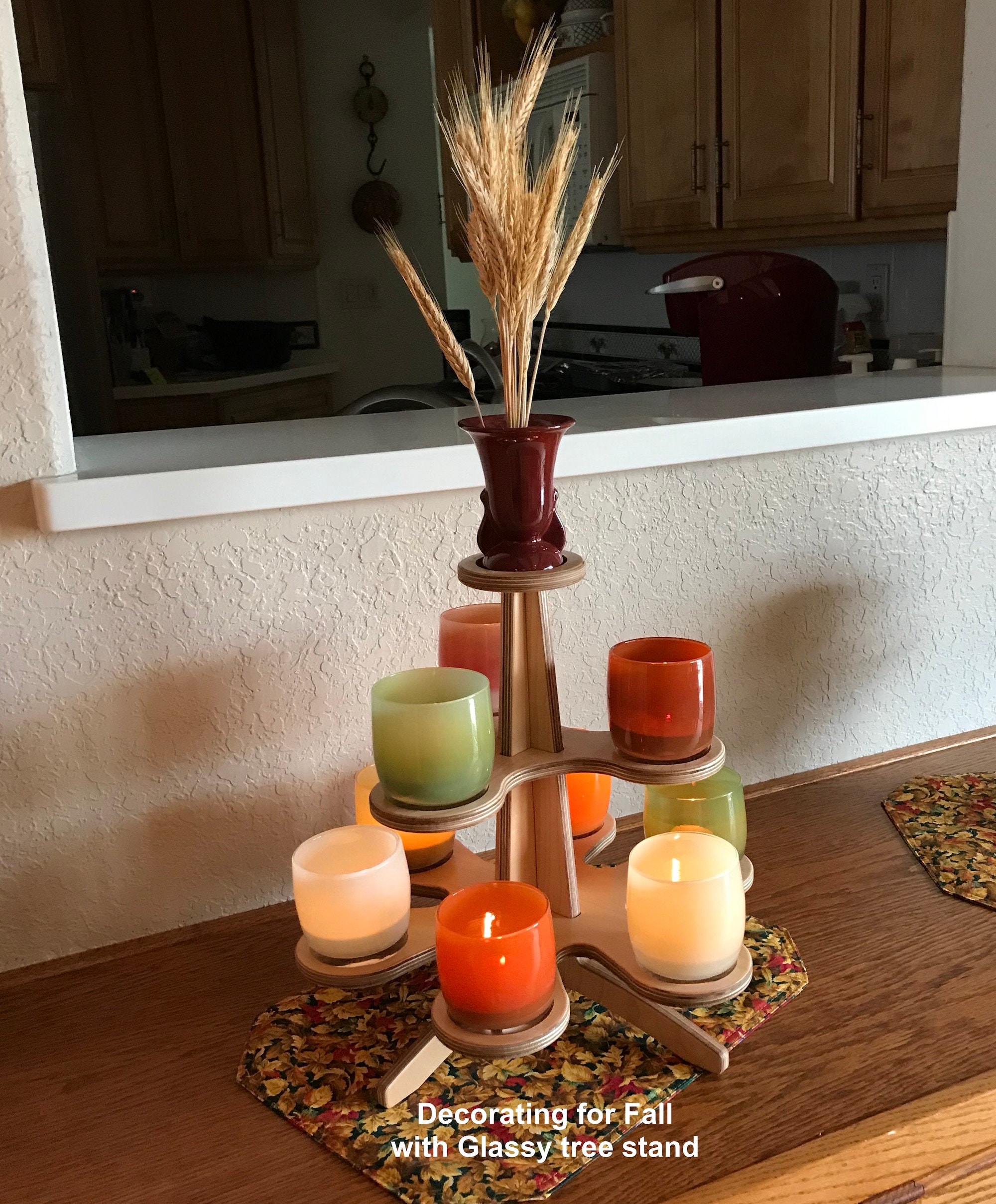 Votive Candle Tree