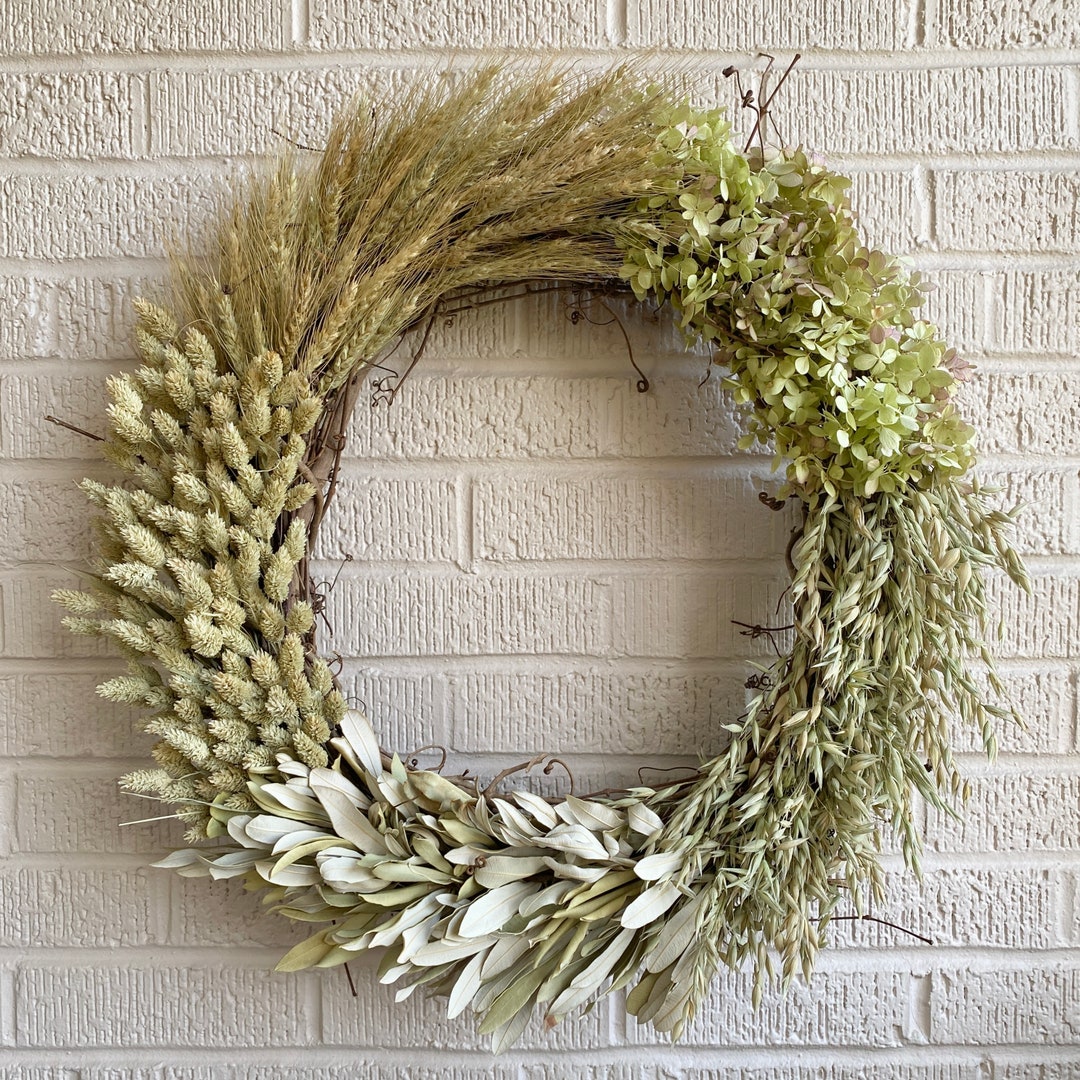 Patchwork Fields Wreath - Etsy