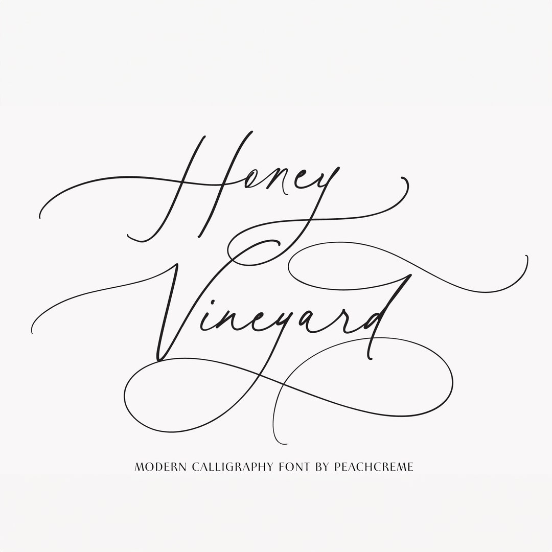 Wedding Font, Calligraphy Font, Wedding Font, Script Font, Handwritten ...