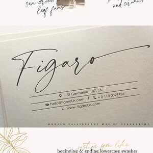 Blackstone Modern Calligraphy Font, Chic Script (digital Download) - Etsy