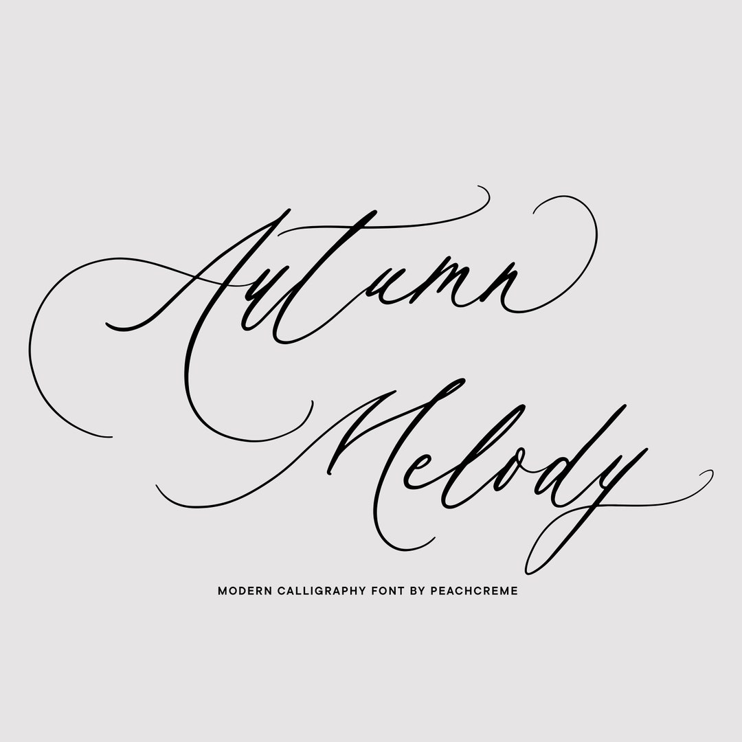 Wedding Font, Calligraphy Font, Wedding Font, Script Font, Handwritten ...
