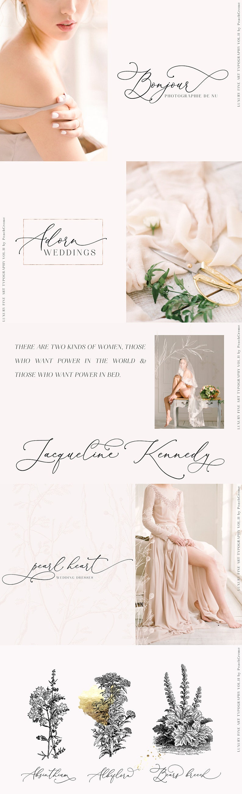 Wedding Font, Calligraphy Font, Wedding Font, Script Font, Handwritten ...