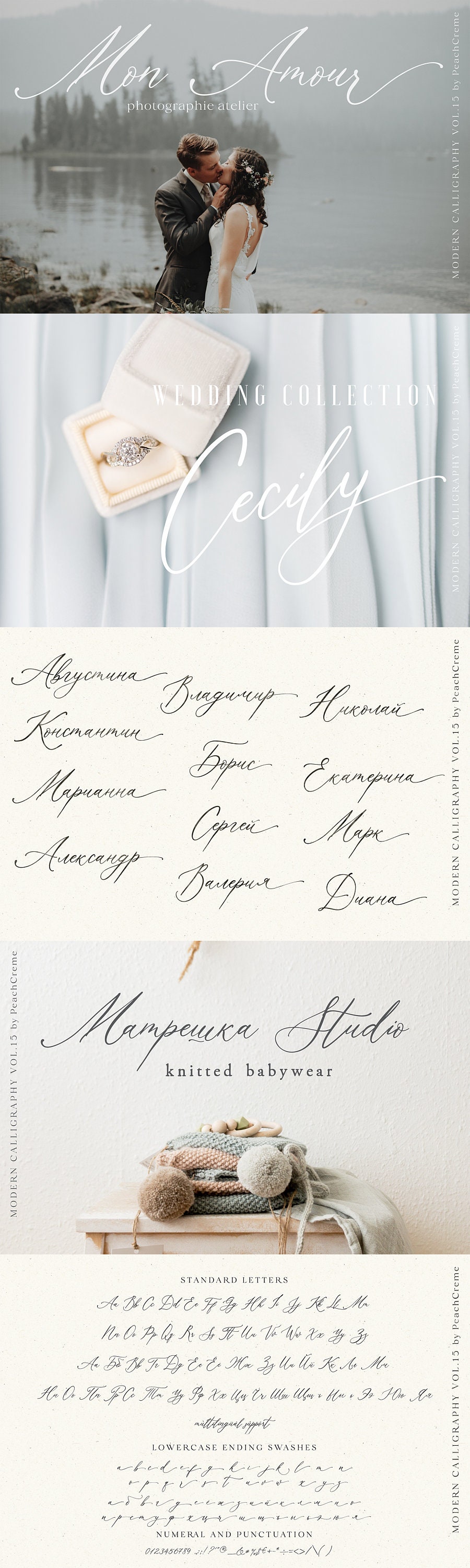 Calligraphy Font, Modern Calligraphy, Wedding Font, Invitation Font ...
