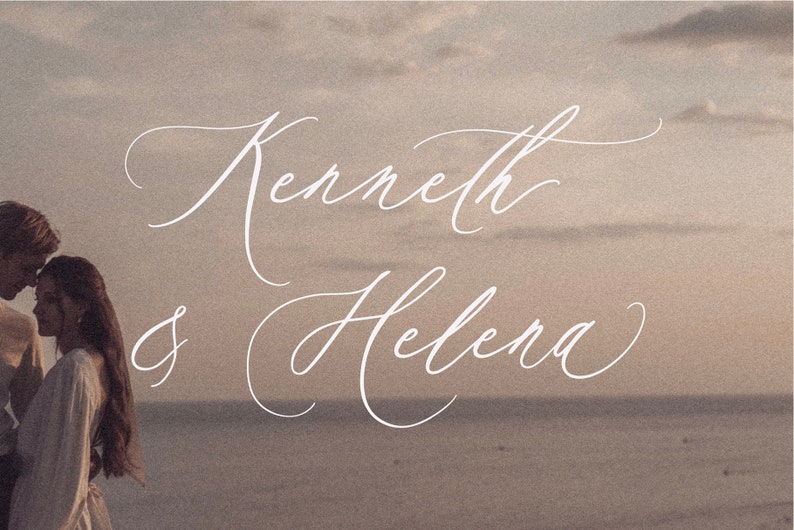 Wedding Font, Calligraphy Font, Wedding Font, Script Font, Handwritten ...