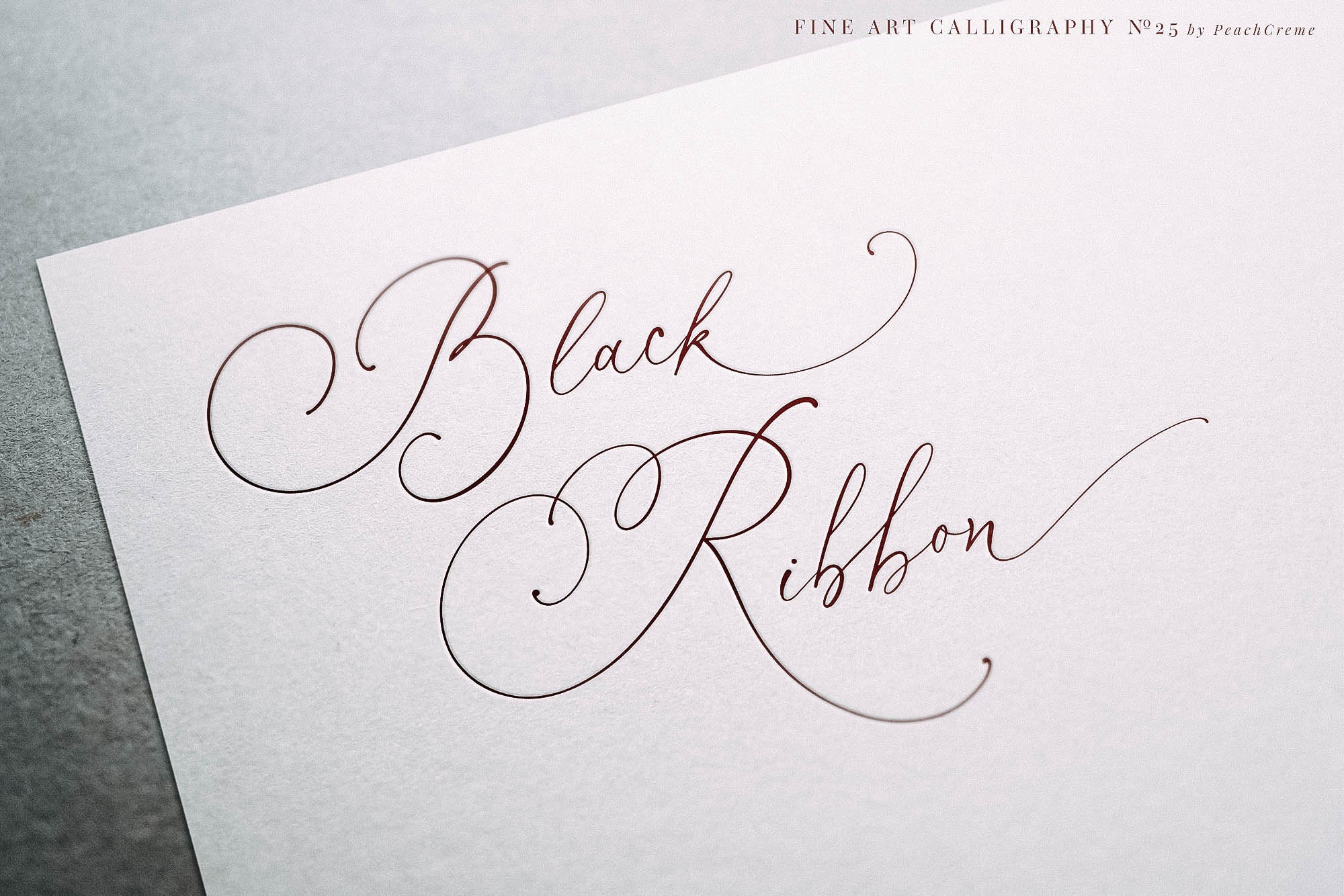Saint Gerald Calligraphy Font, Modern Script (digital Download) - Etsy