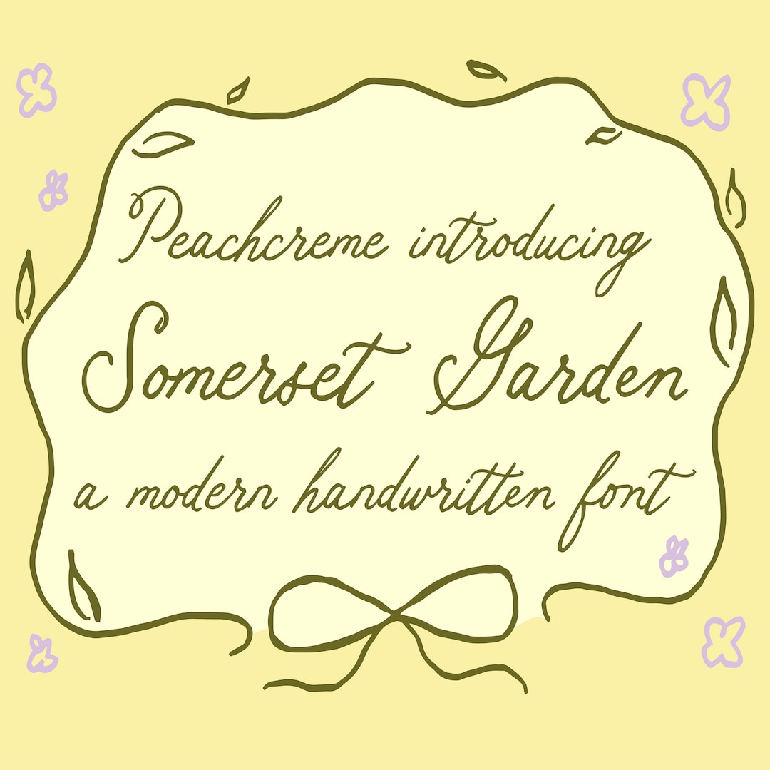 Script Font, Cursive Font, Handwritten Font, Relaxed Calligraphy ...