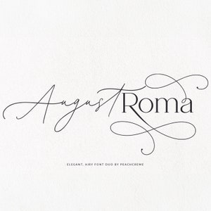 Script Font, Cursive Font, Handwritten Font, Relaxed Calligraphy ...