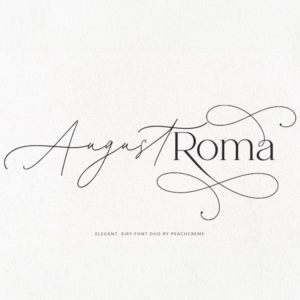 Script Font, Cursive Font, Handwritten Font, Relaxed Calligraphy ...