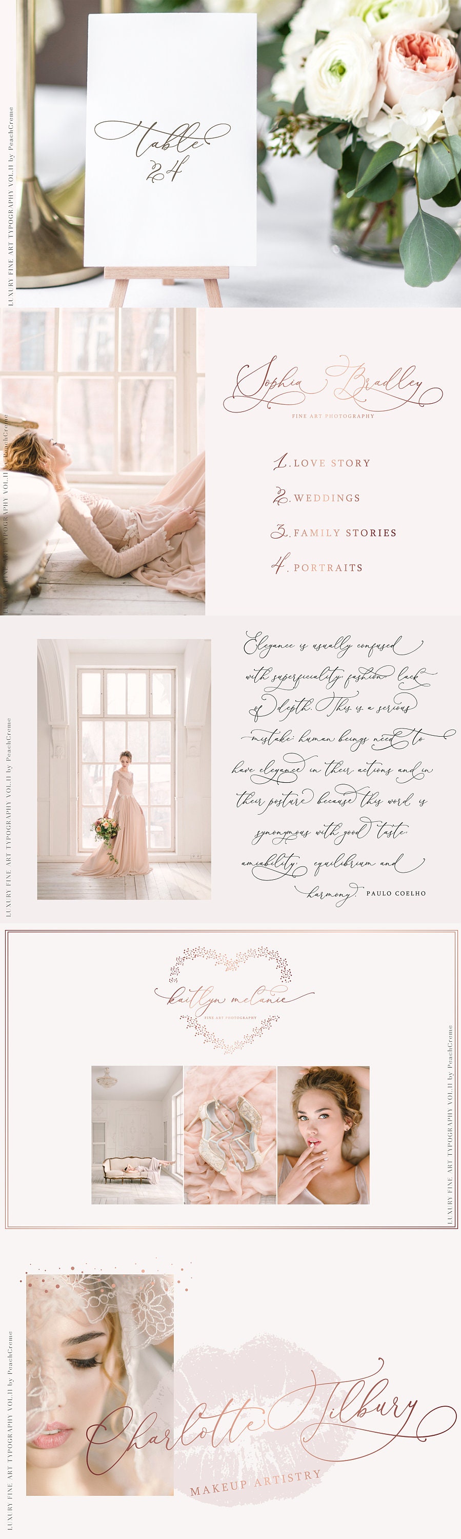 Wedding Font, Calligraphy Font, Wedding Font, Script Font, Handwritten ...