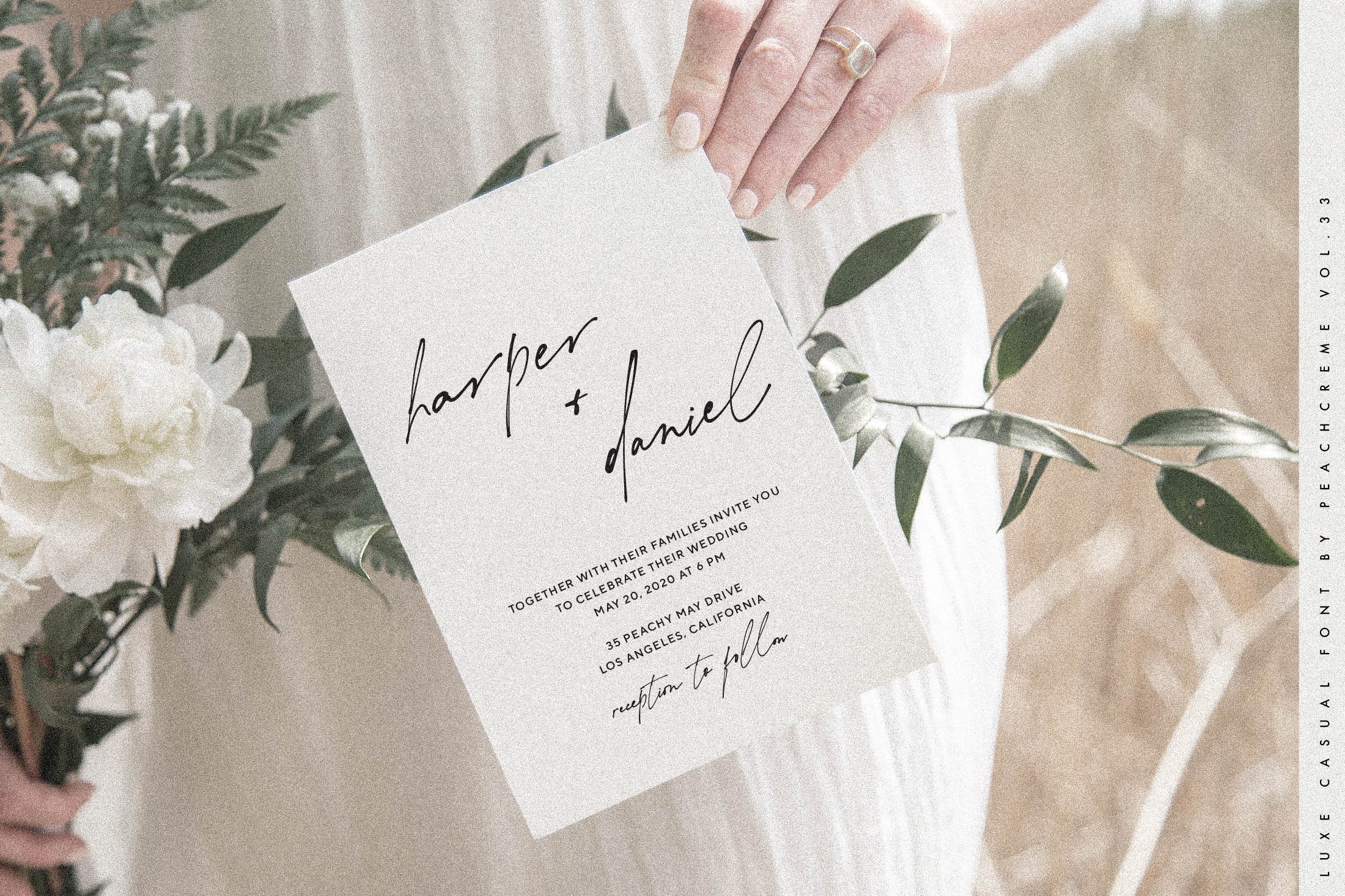 The Impressionist Calligraphy Font, Modern Script (digital Download) - Etsy
