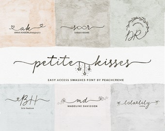 Calligraphy Font, Modern Calligraphy, Heart Fonts, Wedding Font, Invitation Font, Script Font ...