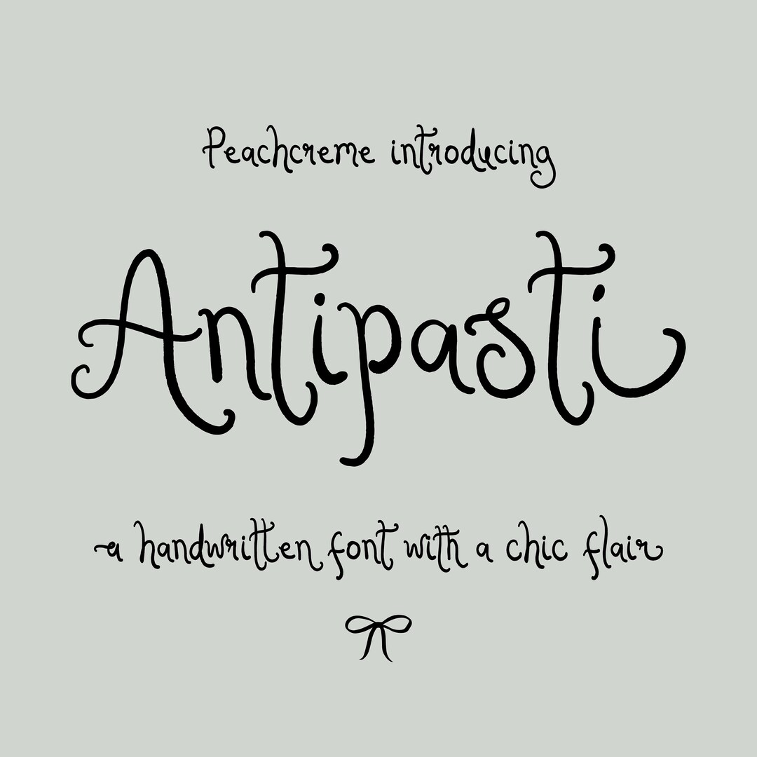 Quirky Font, Cursive Font, Handwritten Font, Quirky Calligraphy ...