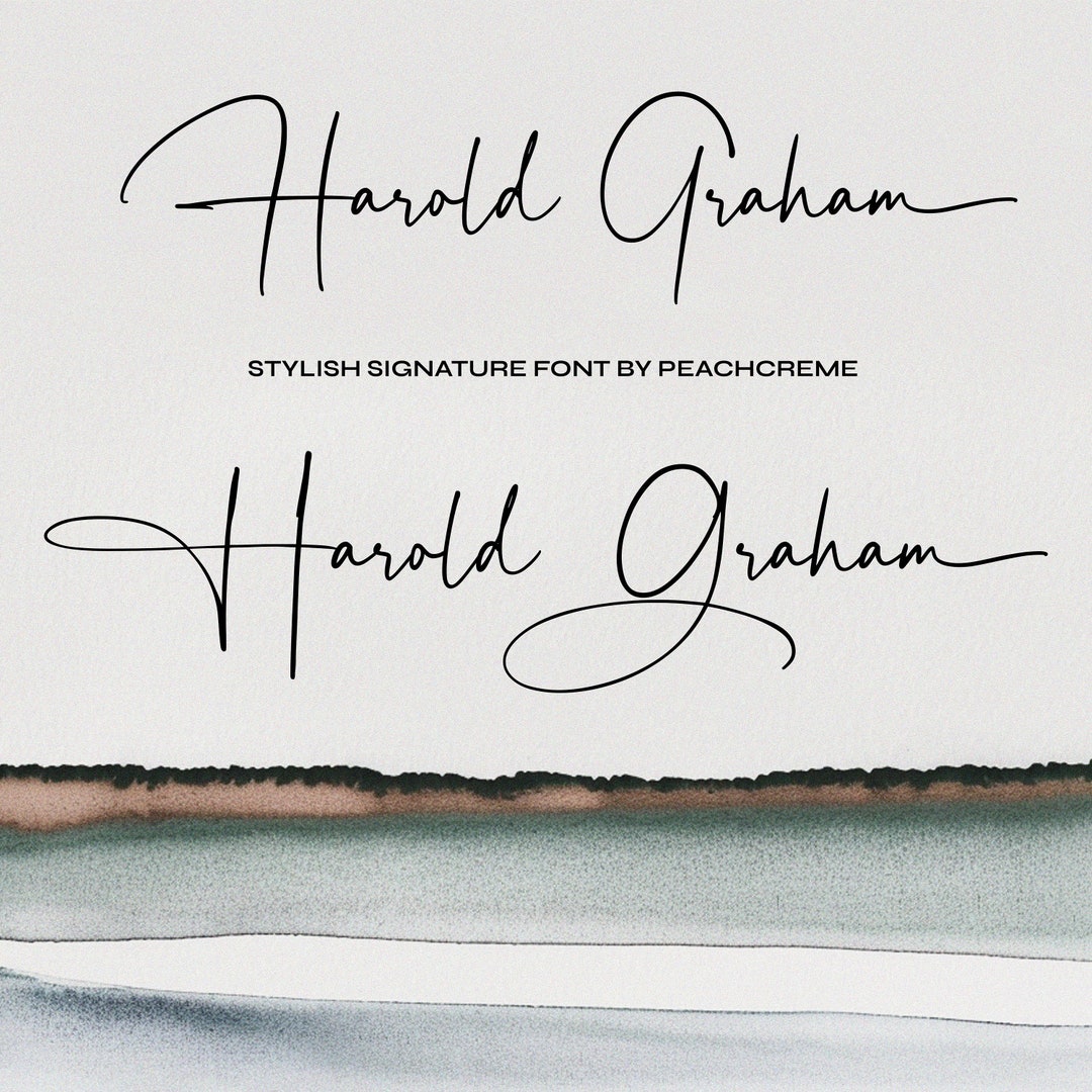 Script Font, Swashes Font, Calligraphy Font Signature Font, Logo Font ...