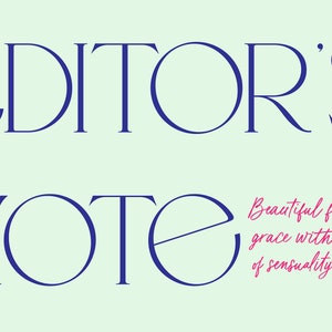 Display Serif Font, Lettering, Branding Fonts, Logo Font, Invitation ...