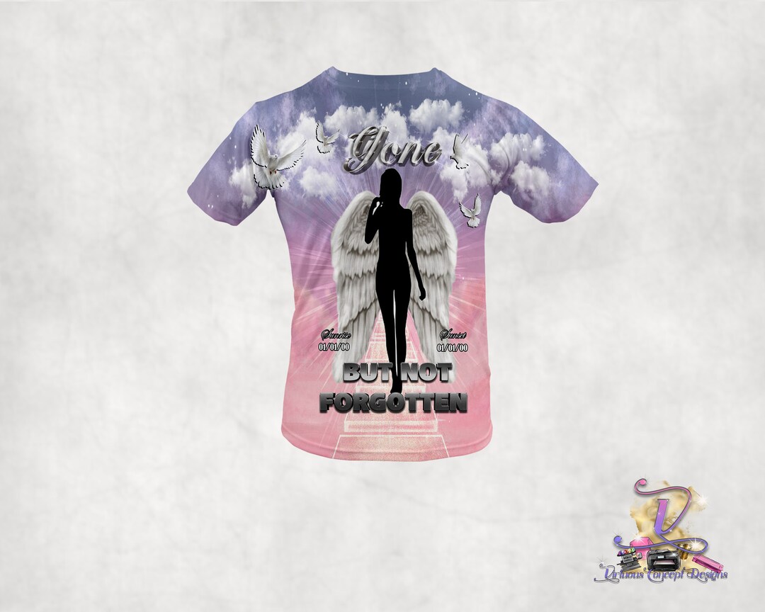 Memorial All Over Print Template, Sublimation All Over Print, Shirt ...