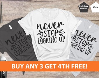 Just Look up Shirt - Etsy